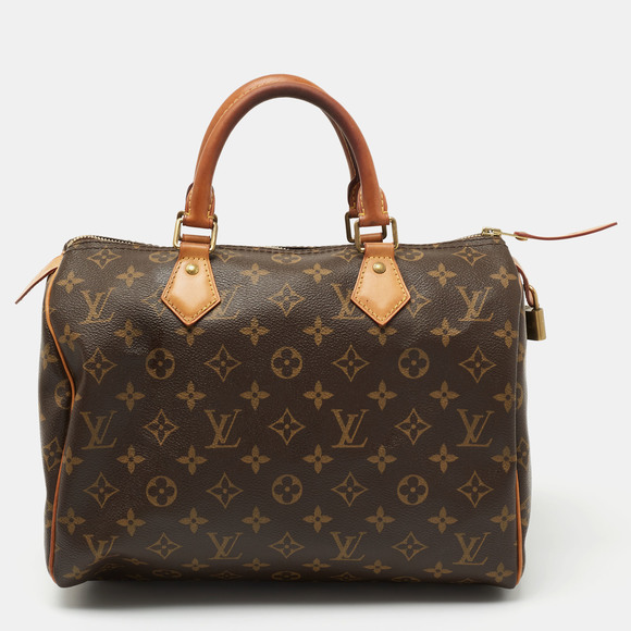 Louis Vuitton | Bags | Louis Vuitton Monogram Canvas Speedy 3 Bag ...